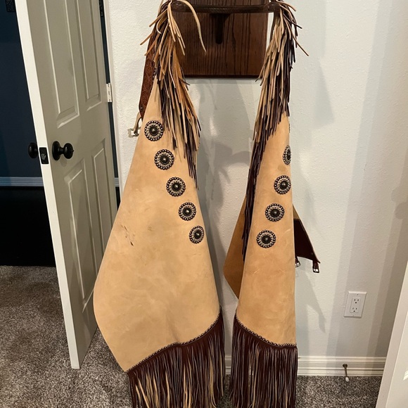 Dave Hack | Other | Custom Dave Hack Chaps Silver Buckles Very Long ...